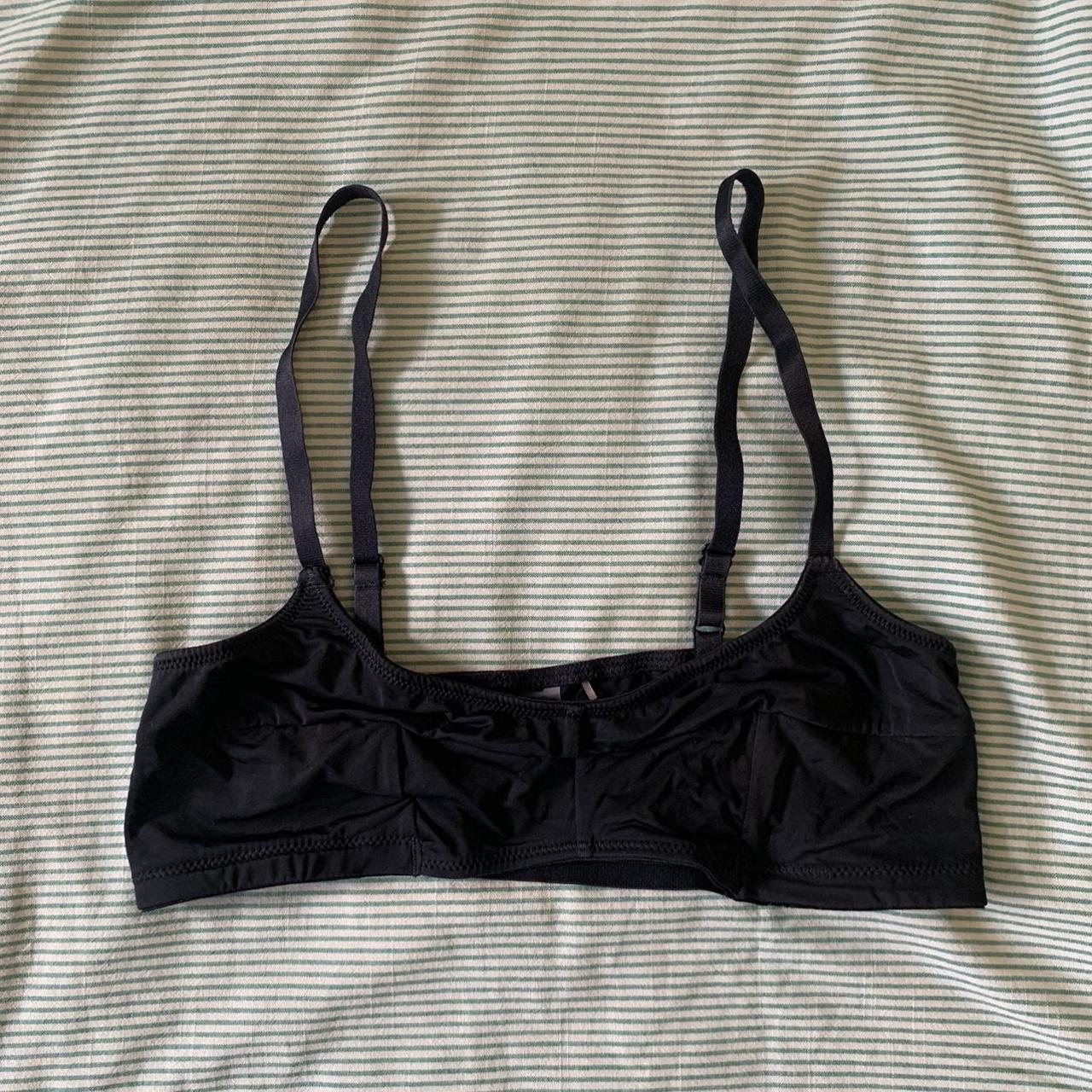 mei pang x blush collab micro bralette in small worn... - Depop