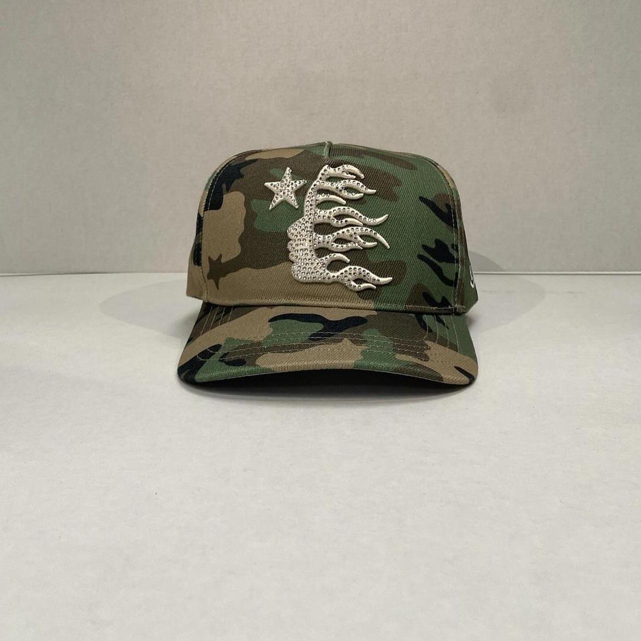 Hellstar Camo Rinestone SnapBack 💚 Brand New in... - Depop