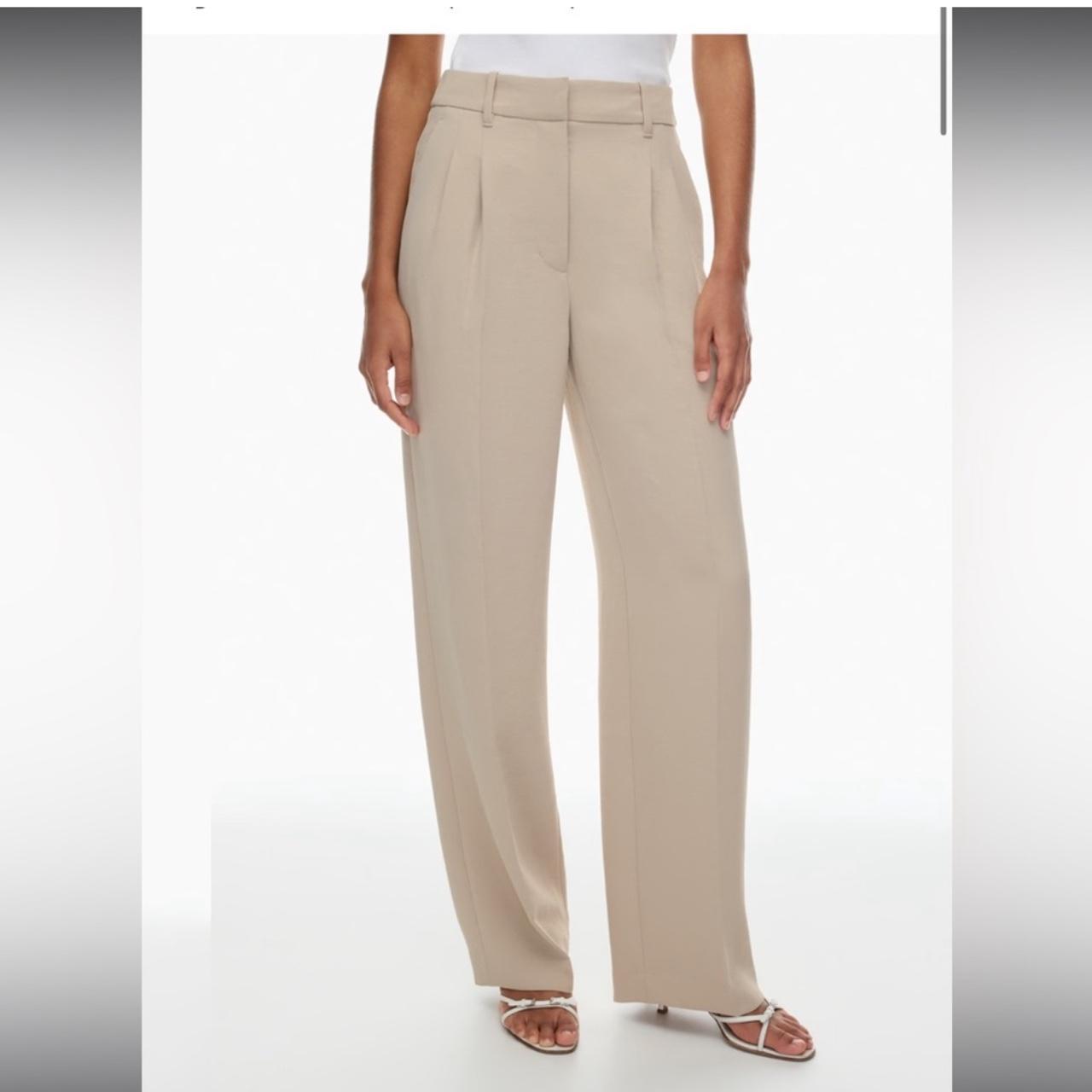 Aritzia Effortless Pant. Size 4. Color: Cairo which... - Depop