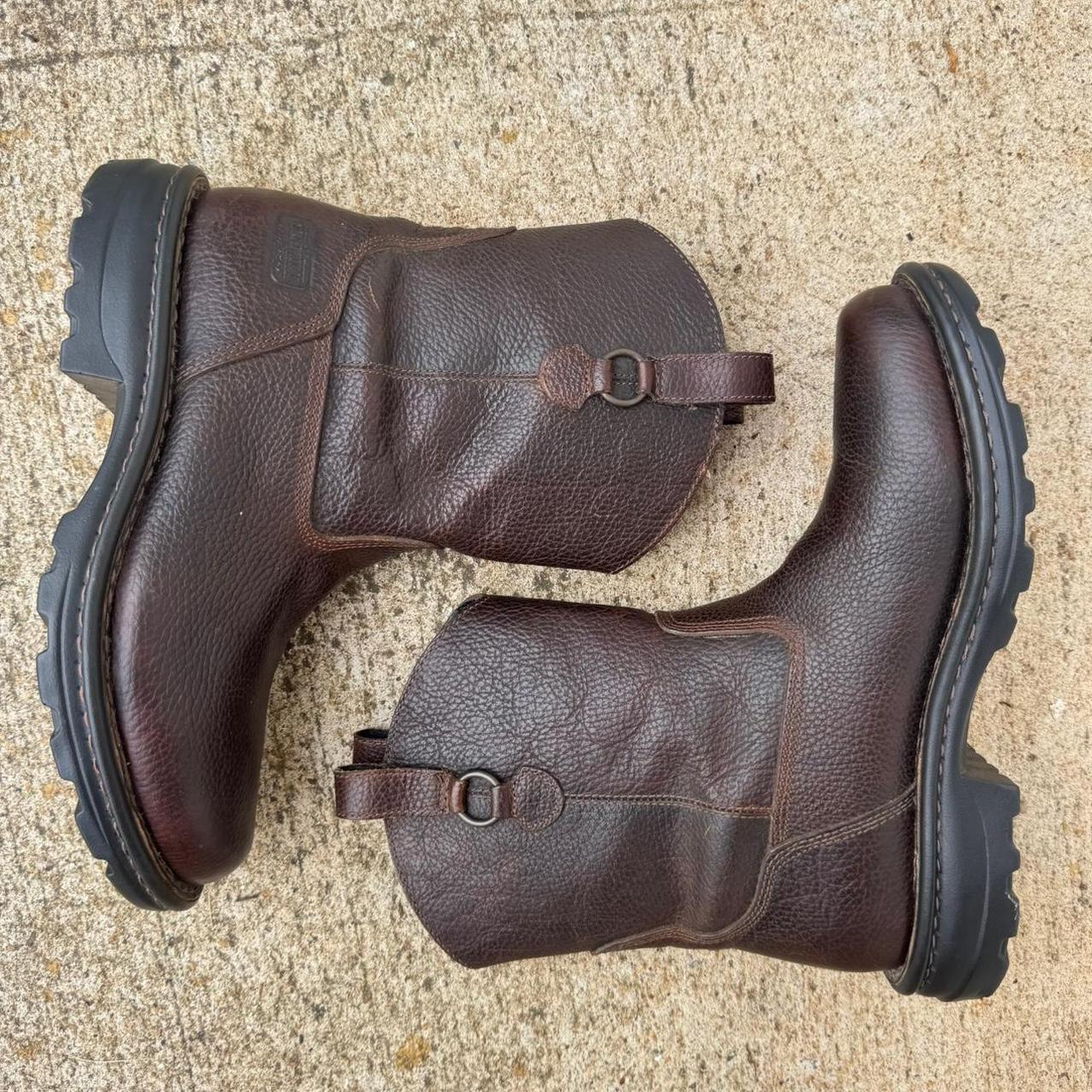 Genuine leather Schmidt boots Women’s 8.5 fit like a... | Depop