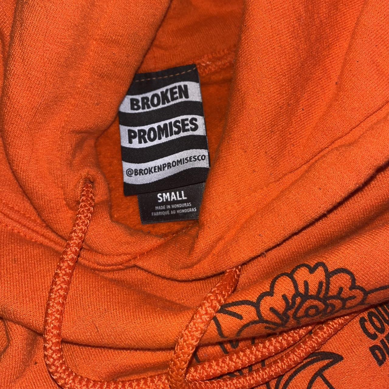 Broken Promises hoodie ———— - men’s size small -... - Depop Broken Promises hoodie ———— - men’s size small -... - Depop
