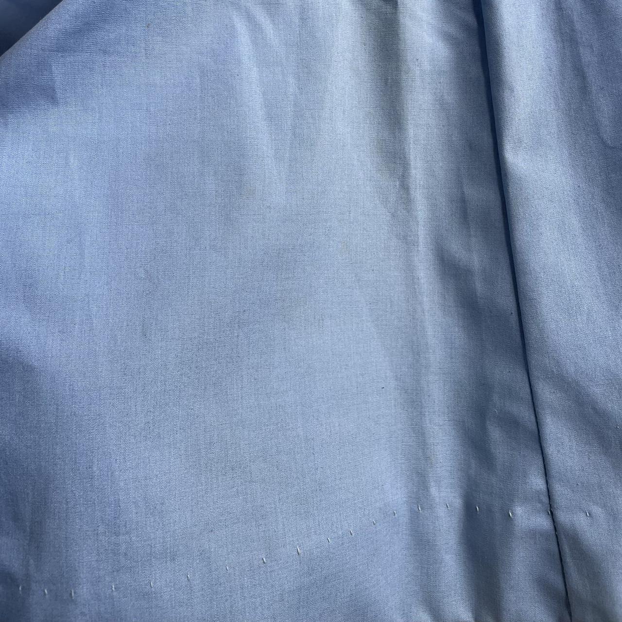 Vintage 50s uniform dress • Retro cornflower blue... - Depop