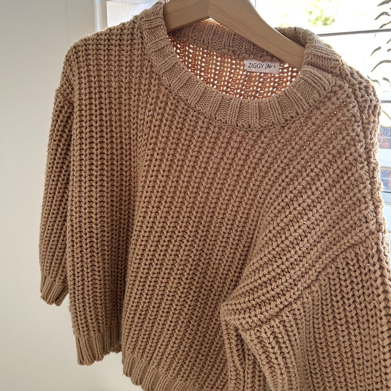 Ziggy Lou chunky knit size 3 - Depop