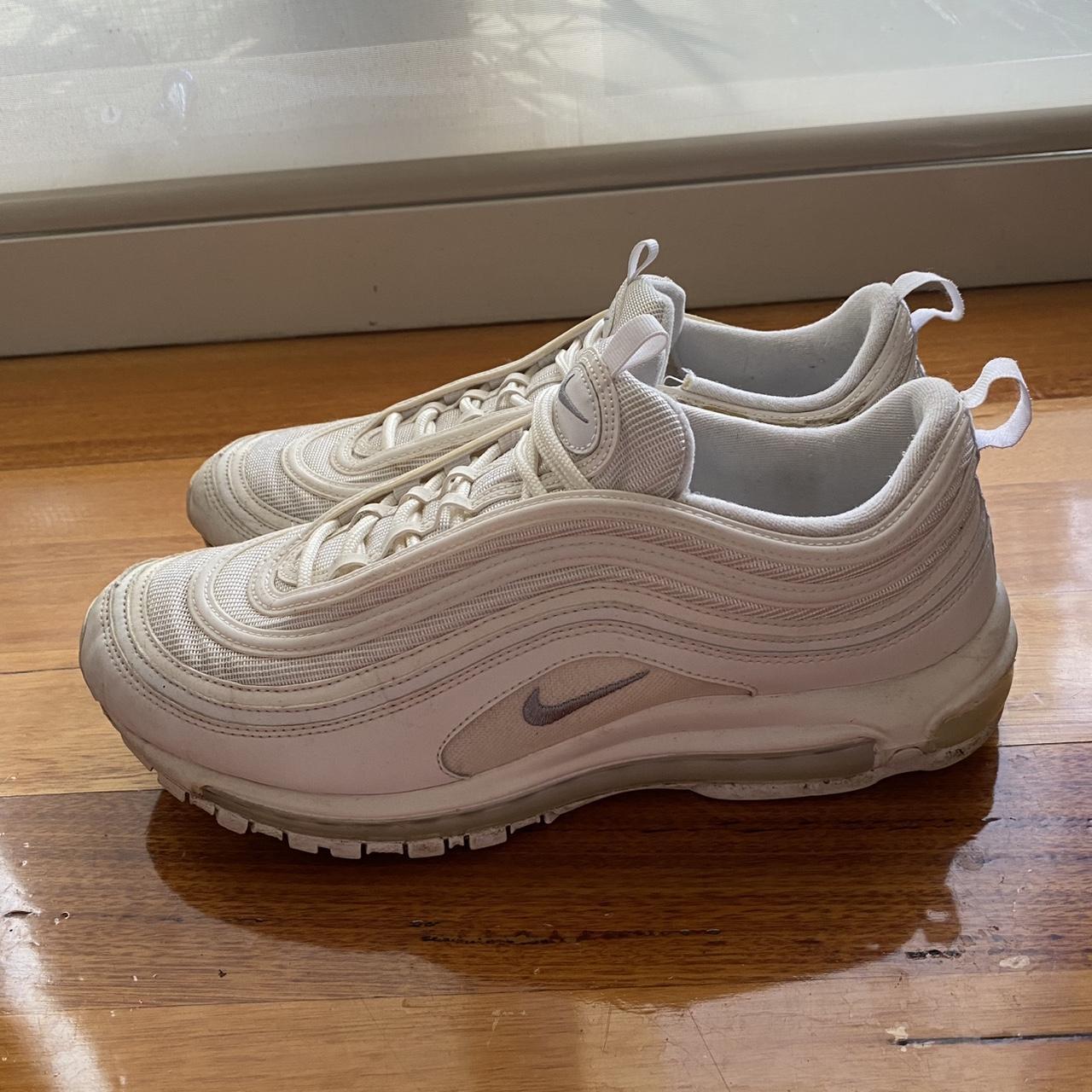Nike Air Max 97s Colour White Size 11 | Depop