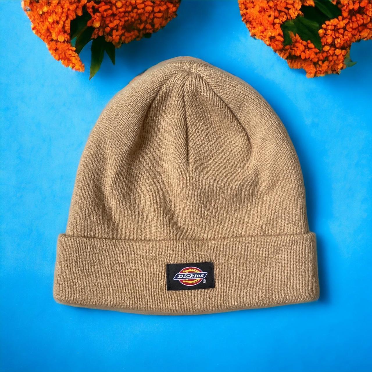 Tan Dickies Beanie One Size Fits All Super... - Depop