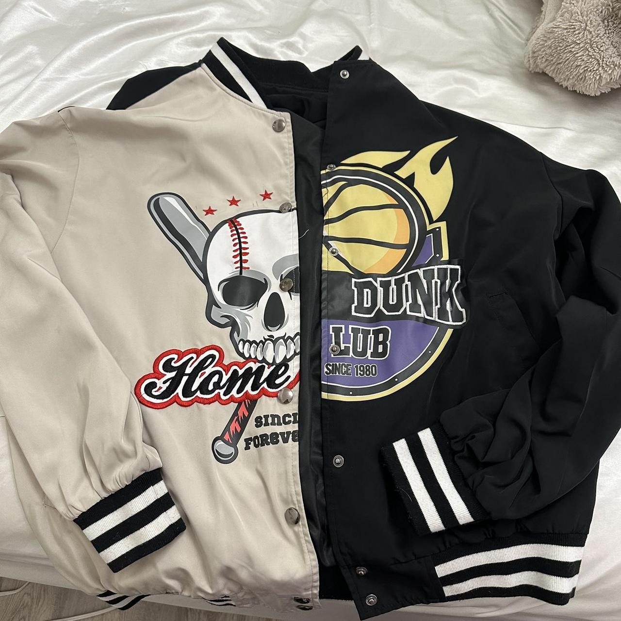 adika bomber jacket 🩶 worn a few times - Depop