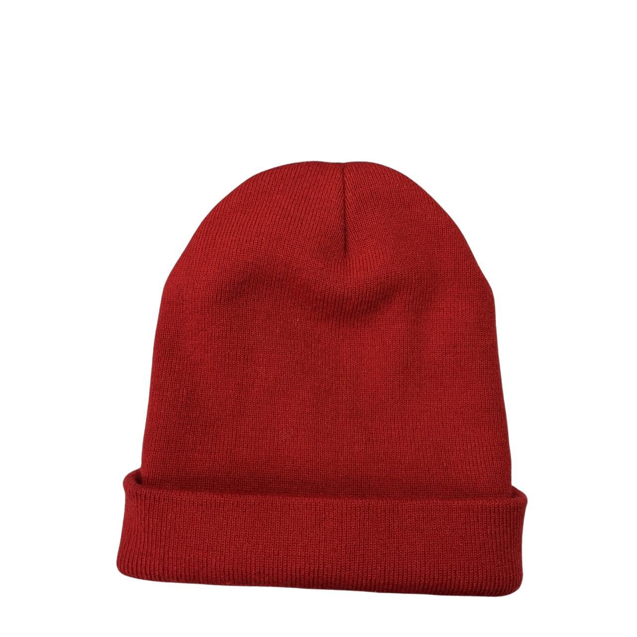 New never worn red Deftones beanie ️ One size /... - Depop