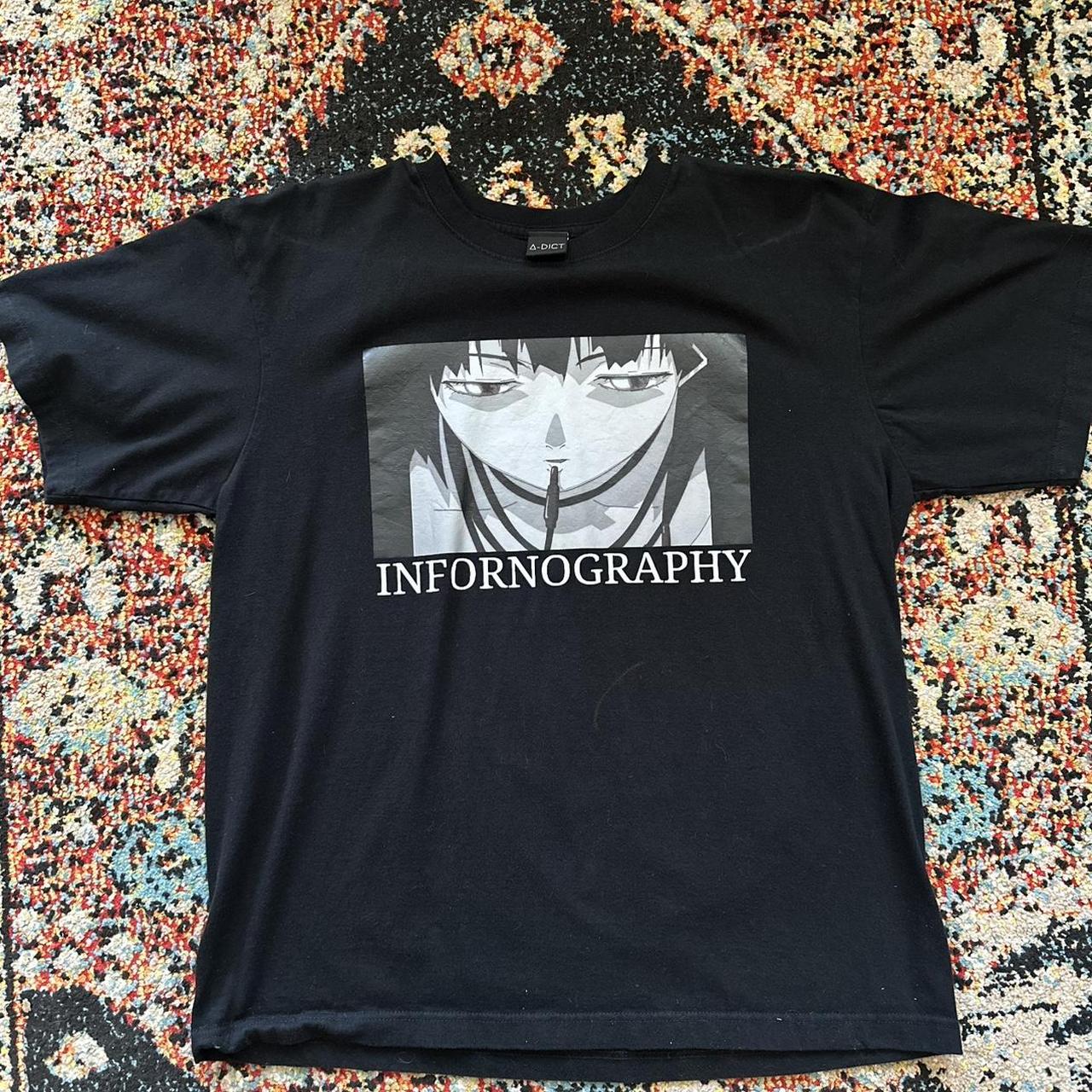 serial experiments lain shirt official merch, size... | Depop