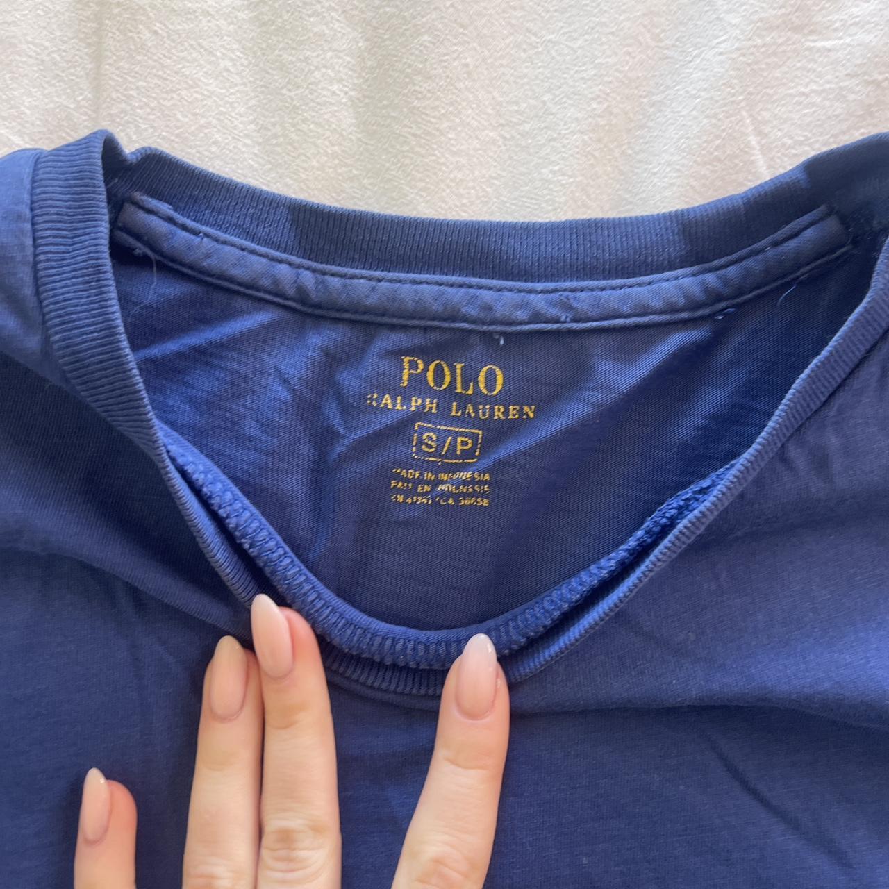 Ralph Lauren tee Fit size 6-8 - Depop