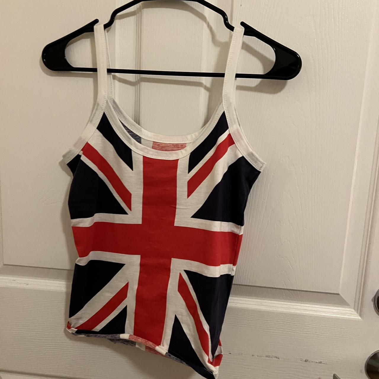 Super cute Union Jack tank, looks very much like the... - Depop