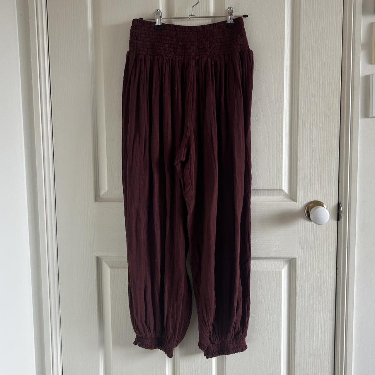 Tree of Life harem pants 🌿🌹 Size small (very... - Depop