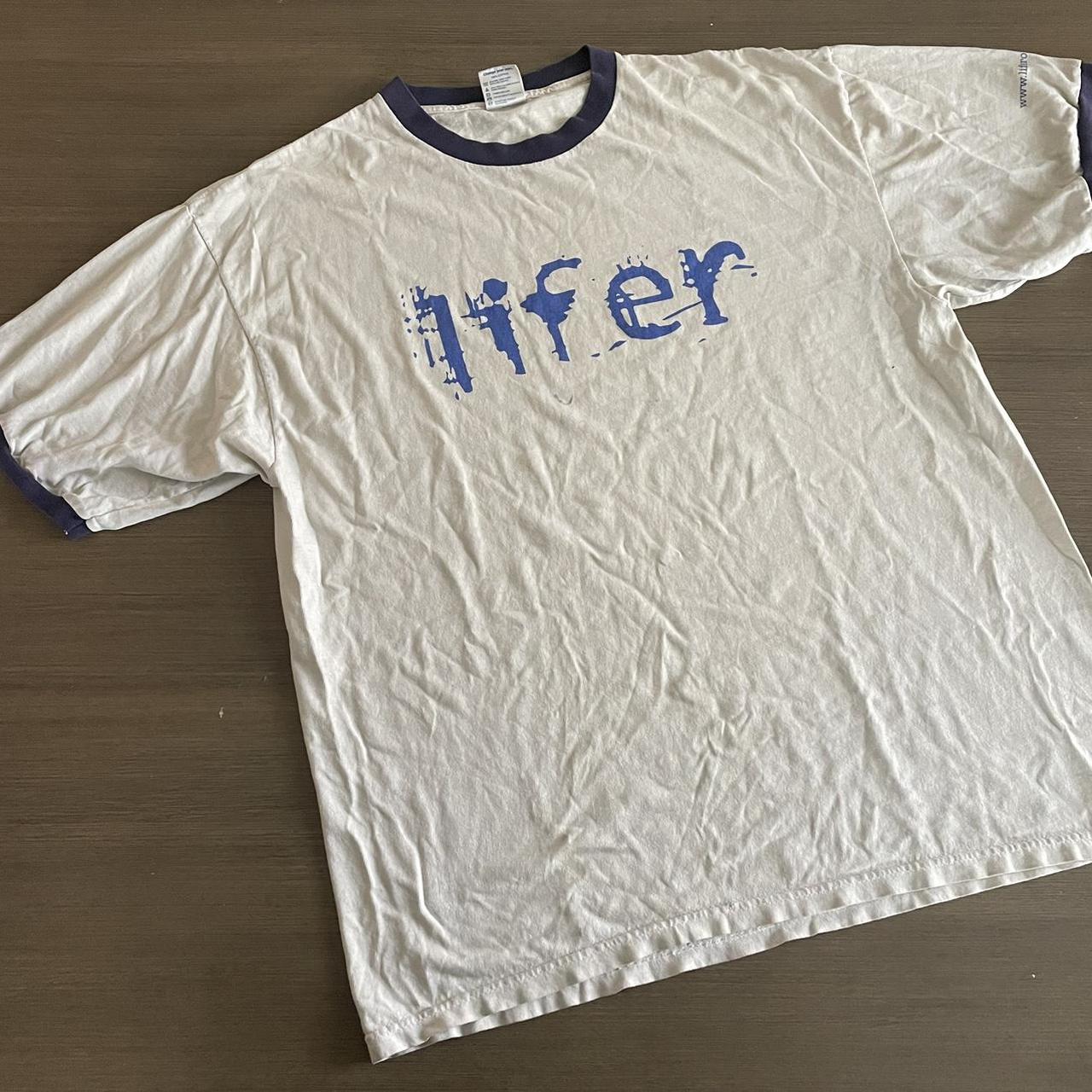 Vintage Distressed Y2K Lifer Ringer Graphic T... - Depop