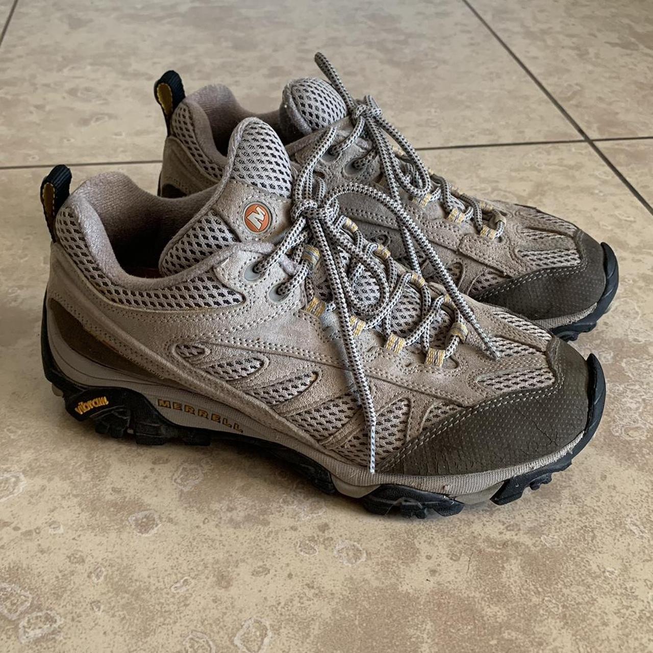 Merrell Vibram Women's Hiking Shoes Size: 8.5... - Depop