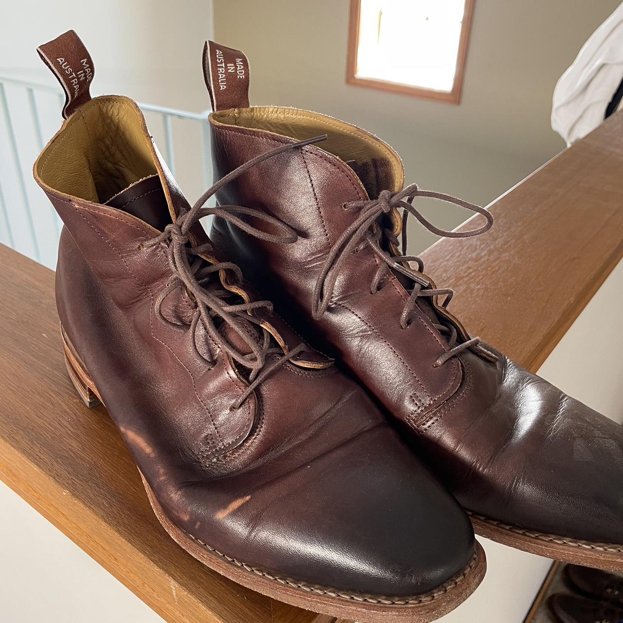 RM Williams lace up dress boots - Size 10 G - worn a... - Depop