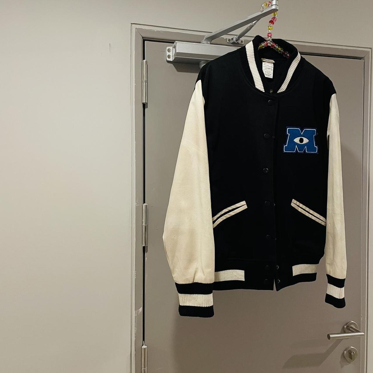 Disney Men's White and Black Jacket | Depop