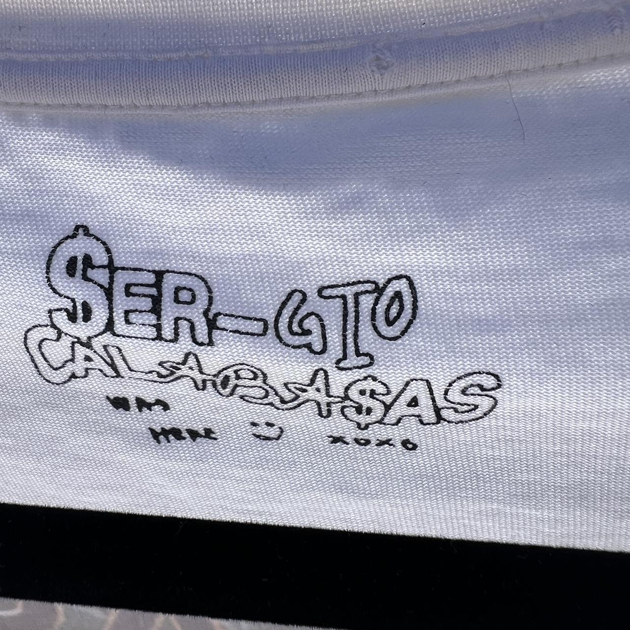 Sergio Calabasas 2001 Finals Tee Kobe vs AI Size M... - Depop