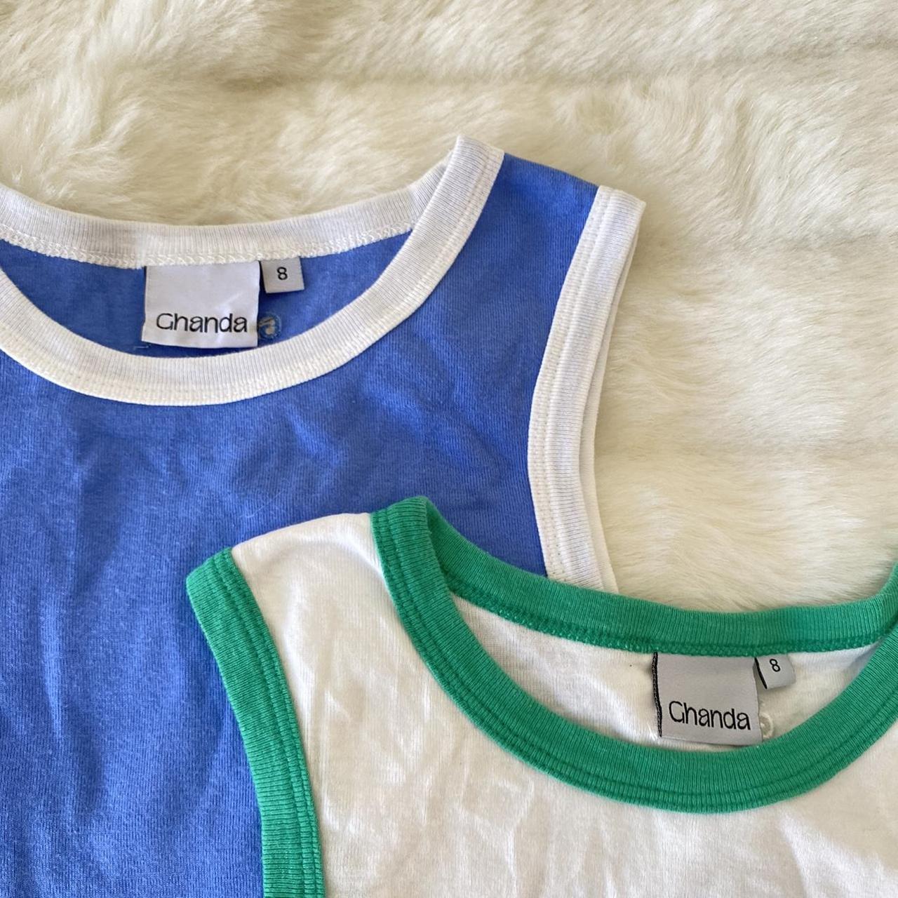 Ghanda 90’s style tank top bundle! 👁‍🗨 relaxed fit... - Depop