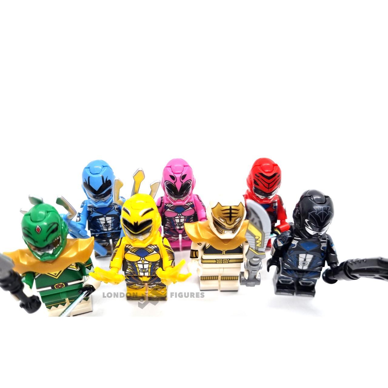 Mighty Morphin Power Rangers custom minifigure... - Depop