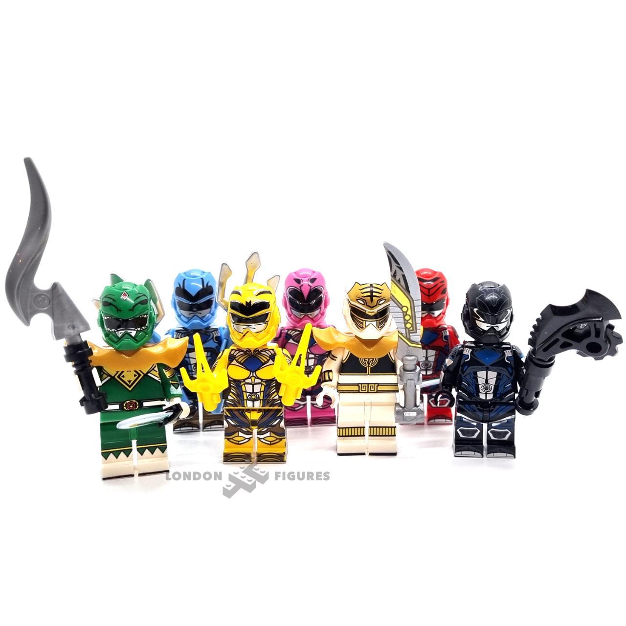 Mighty Morphin Power Rangers custom minifigure... - Depop