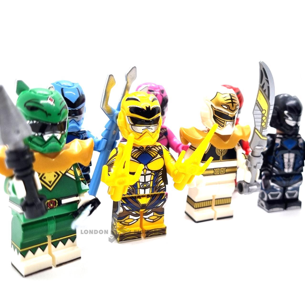 Mighty Morphin Power Rangers custom minifigure... - Depop