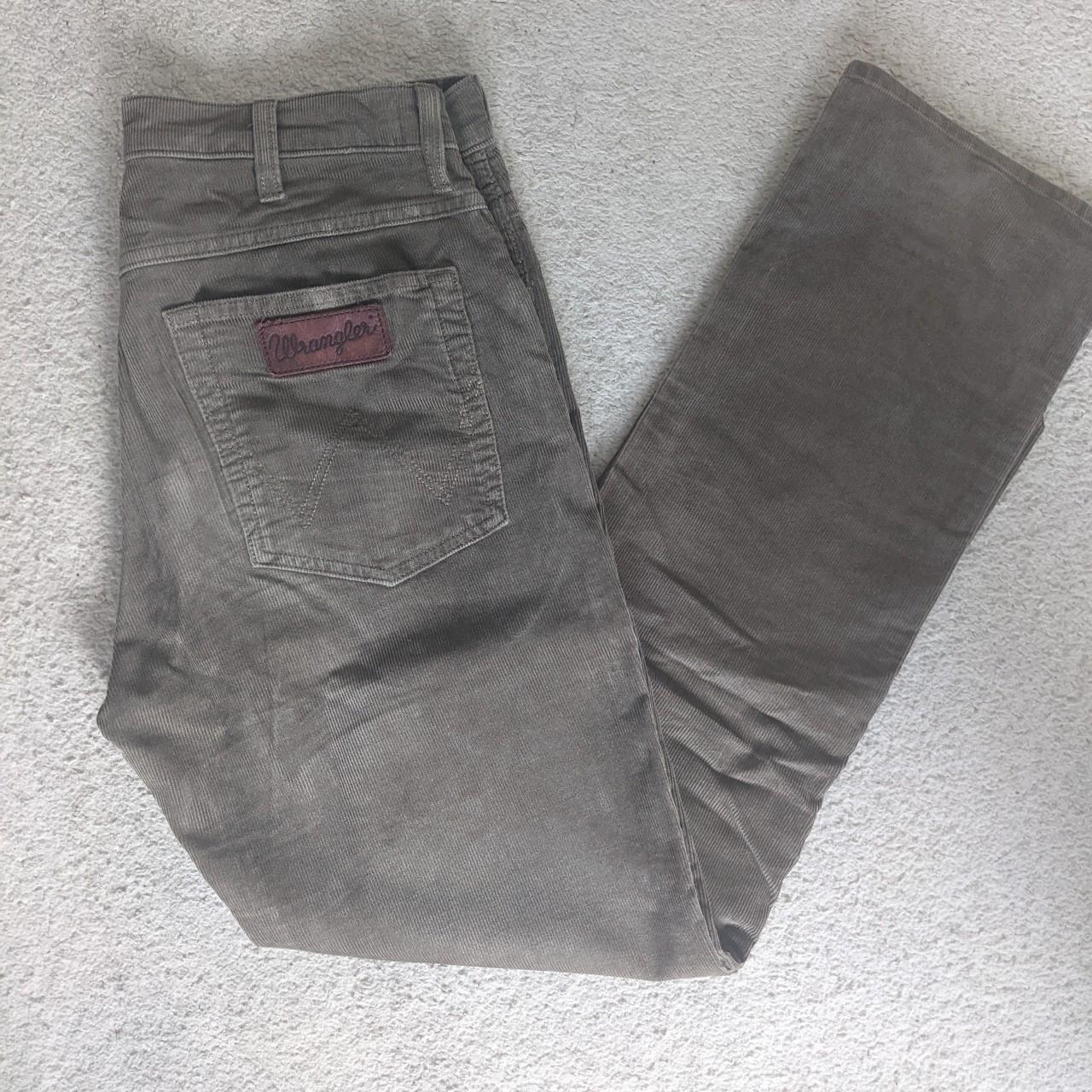 Wrangler Brown Cords Corduroy Trousers Very good... - Depop