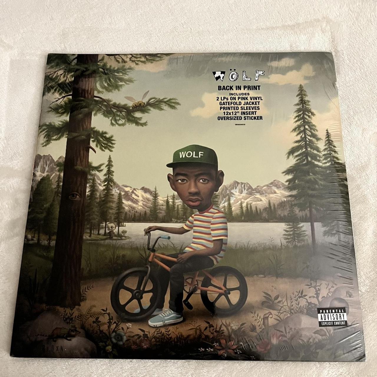 Wolf - Tyler the Creator -Reissue on Pink... - Depop