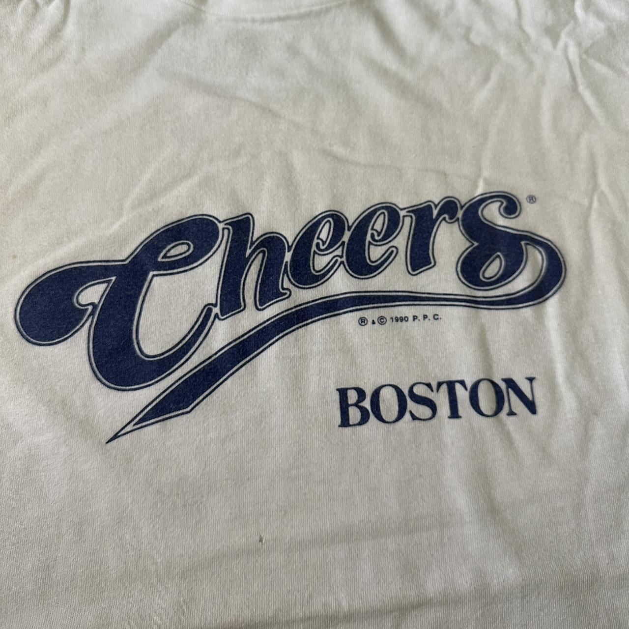 CHEERS tv show vintage promo tee • on Touch Of Gold... - Depop