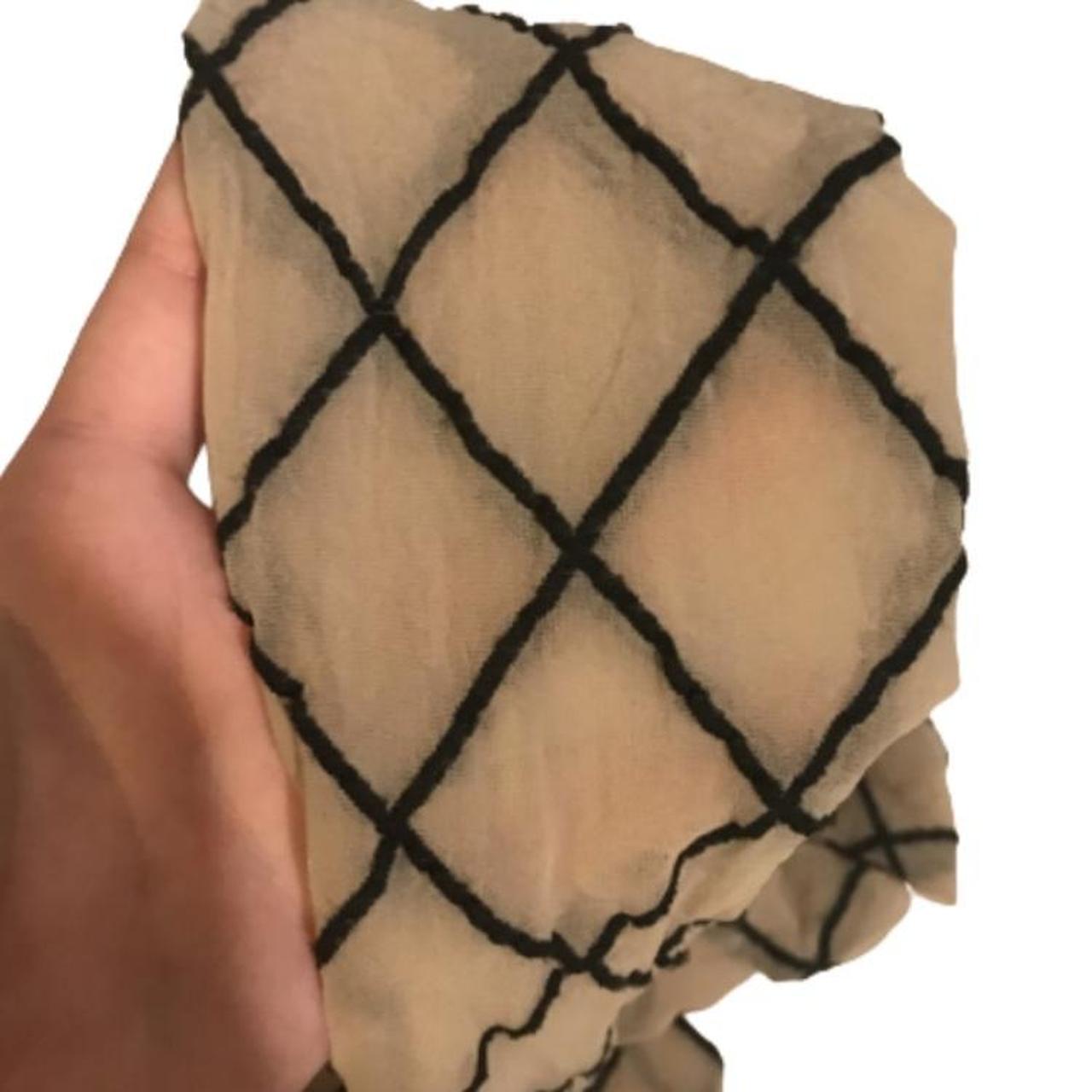 fishnet highwaisted tights from target stretchy... - Depop