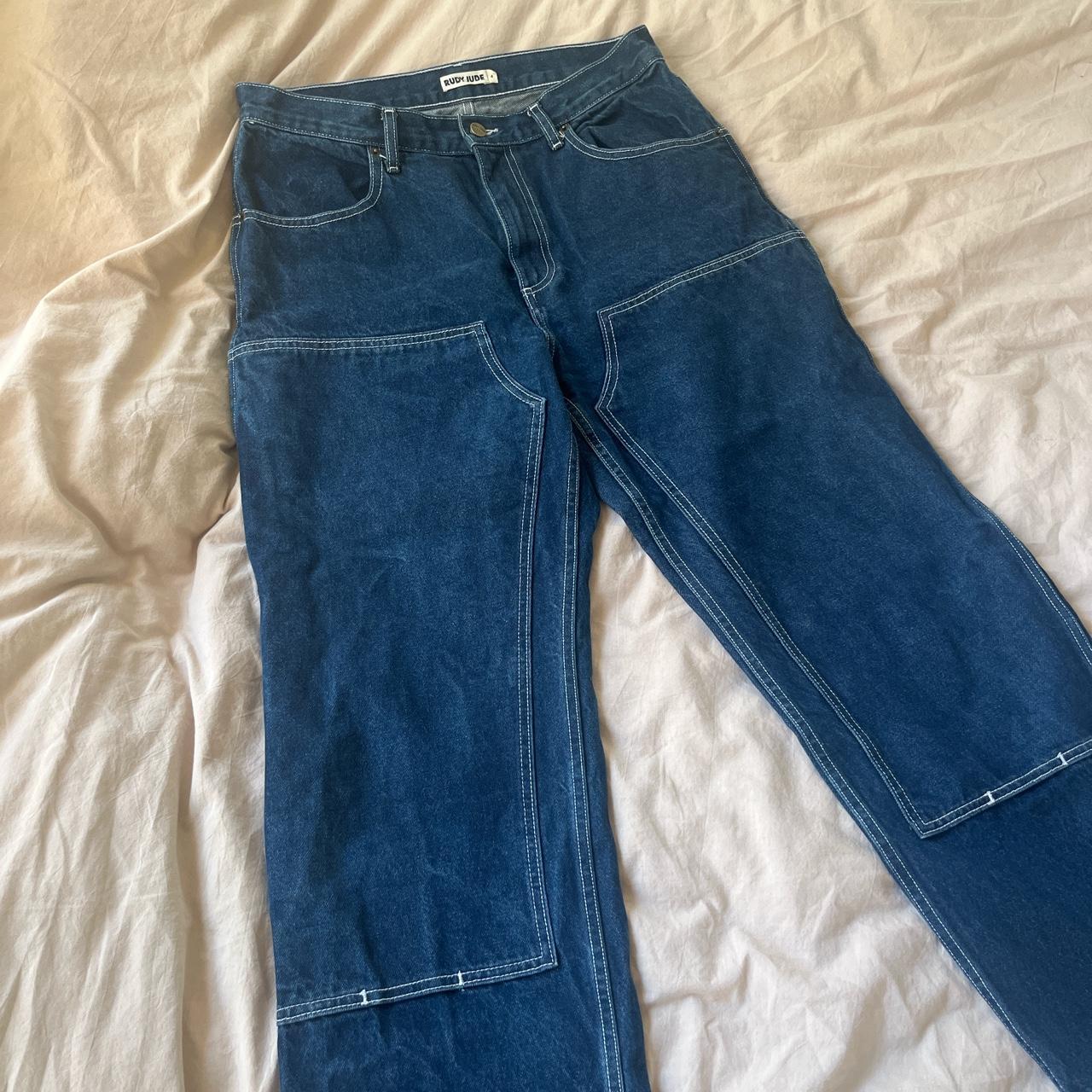 Rudy Jude Utility Jeans - Size 4 Excellent... - Depop