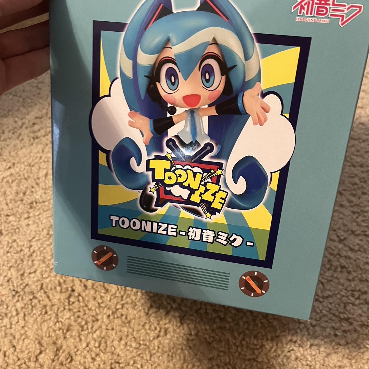 Hatsune Miku Figure TOONIZE Cartoon Color ver in box... - Depop