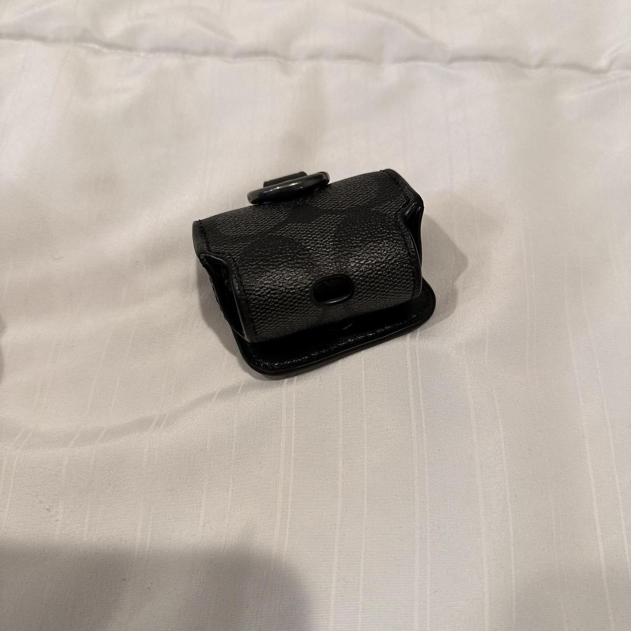 Coach AirPods Pro case - black monogram print. Never... | Depop
