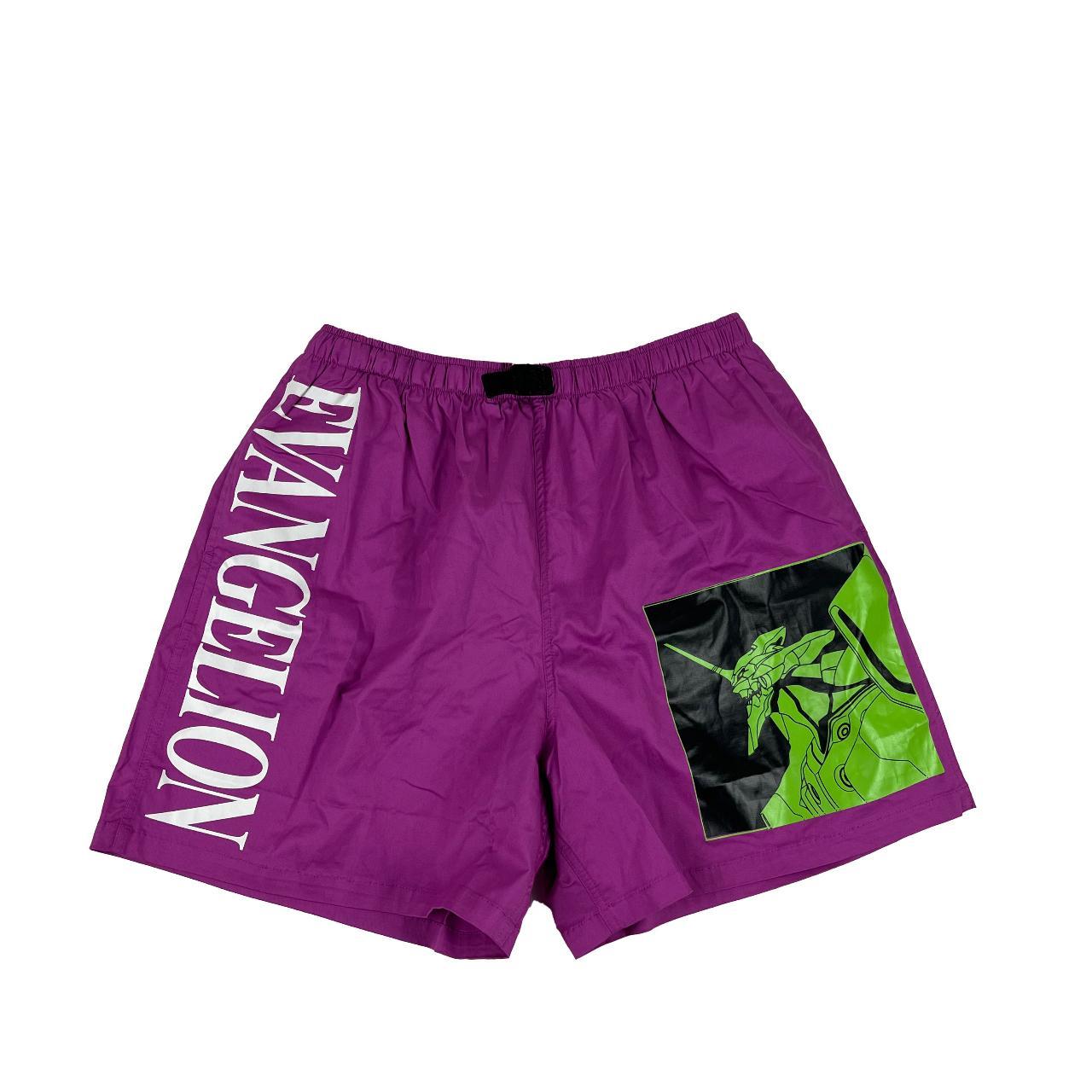 Atsuko Neon Genesis Evangelion Swim Trunk Shorts... - Depop