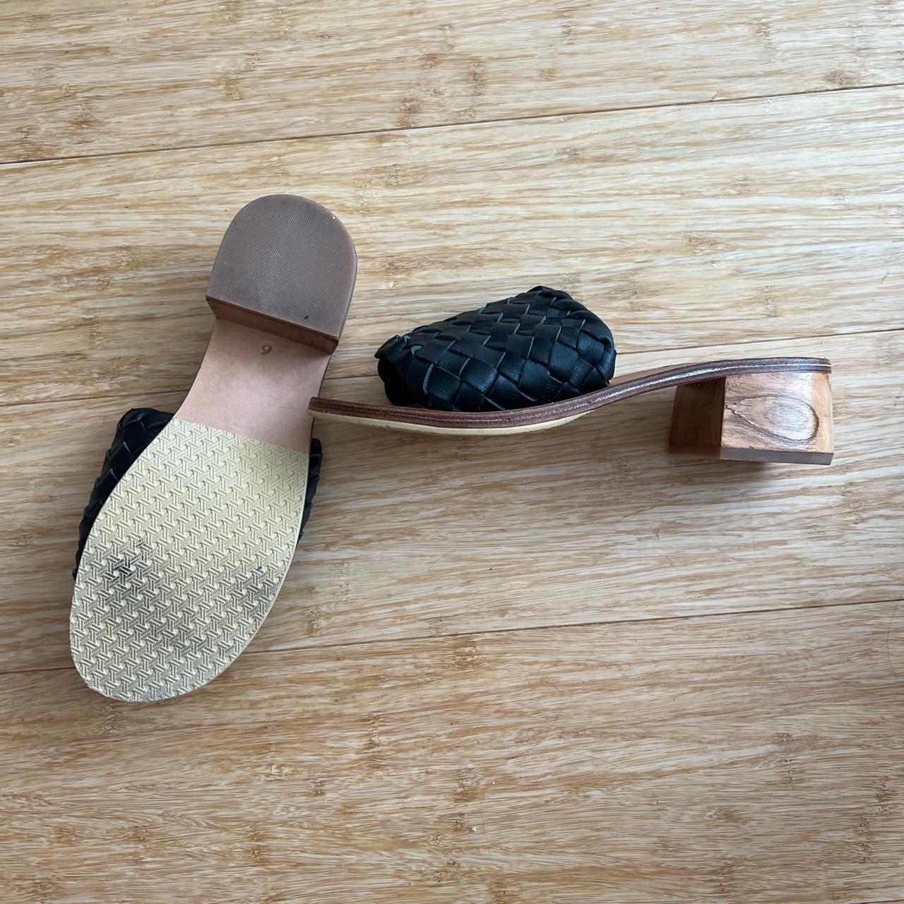 Liberté woven mule sandals Literally worn once!... - Depop