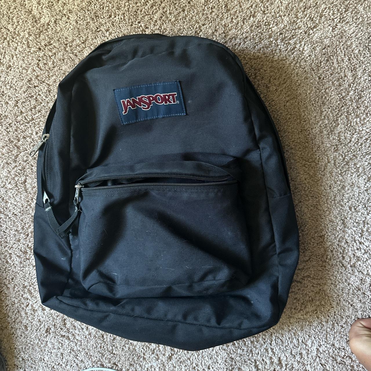 #Jansport super break backpack Used for a year but... - Depop