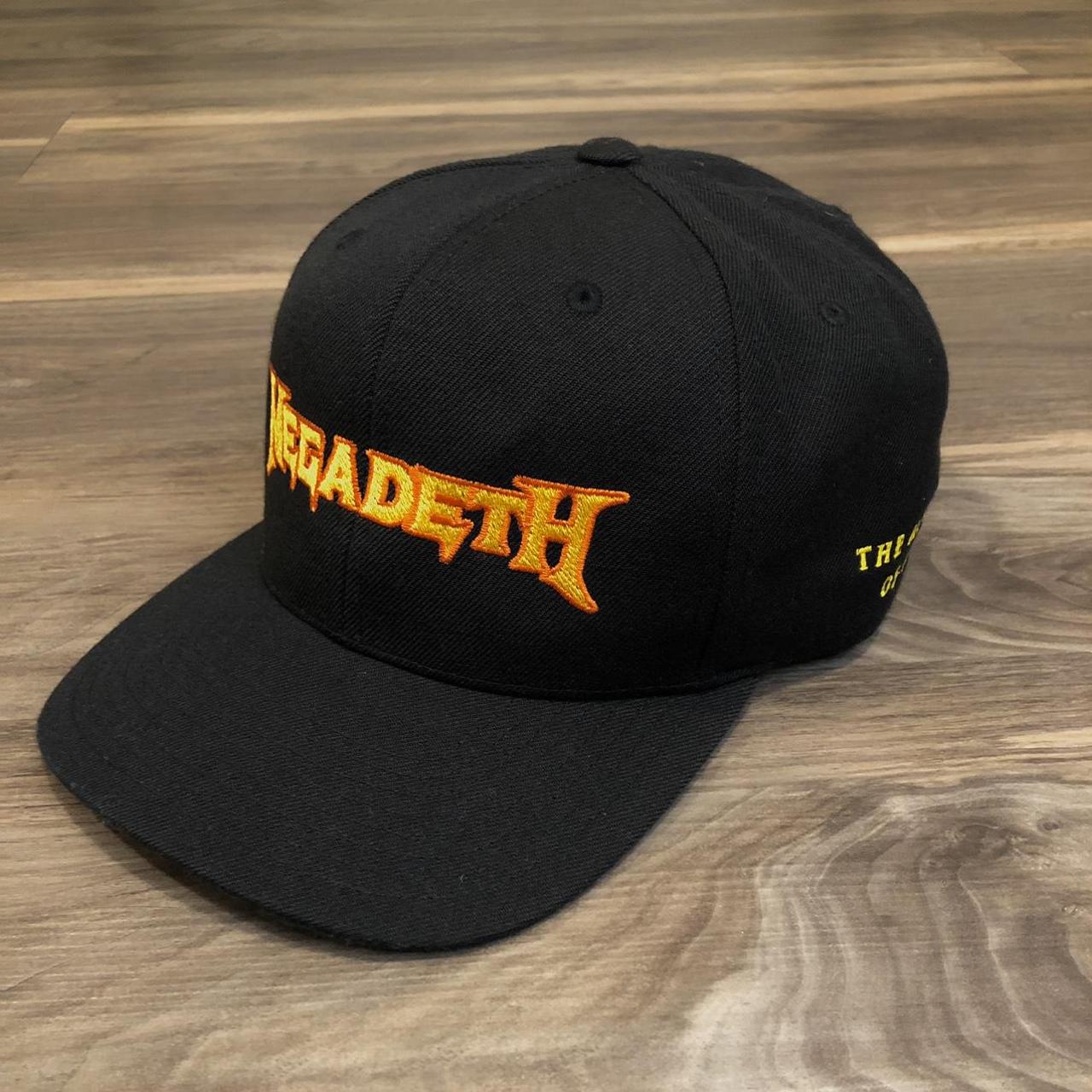 🔥 Rare vintage megadeth tour hat Size: O.S. Color:... | Depop