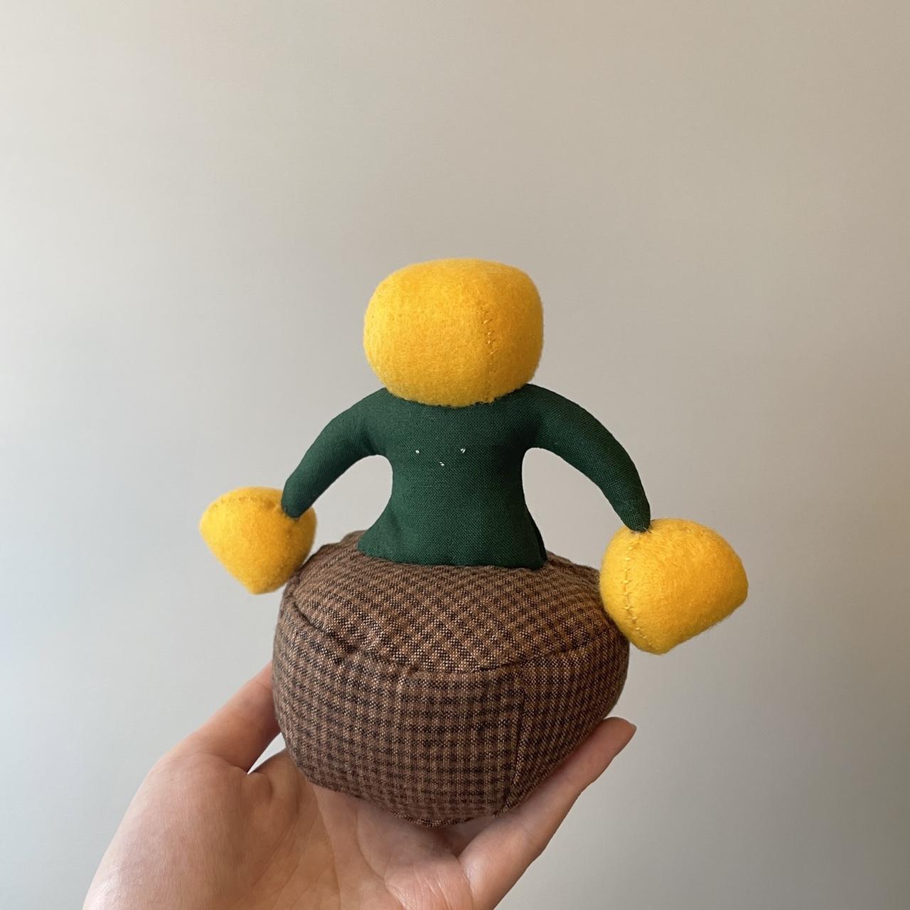 Handmade mandarin orange tree soft toy/plush toy... - Depop