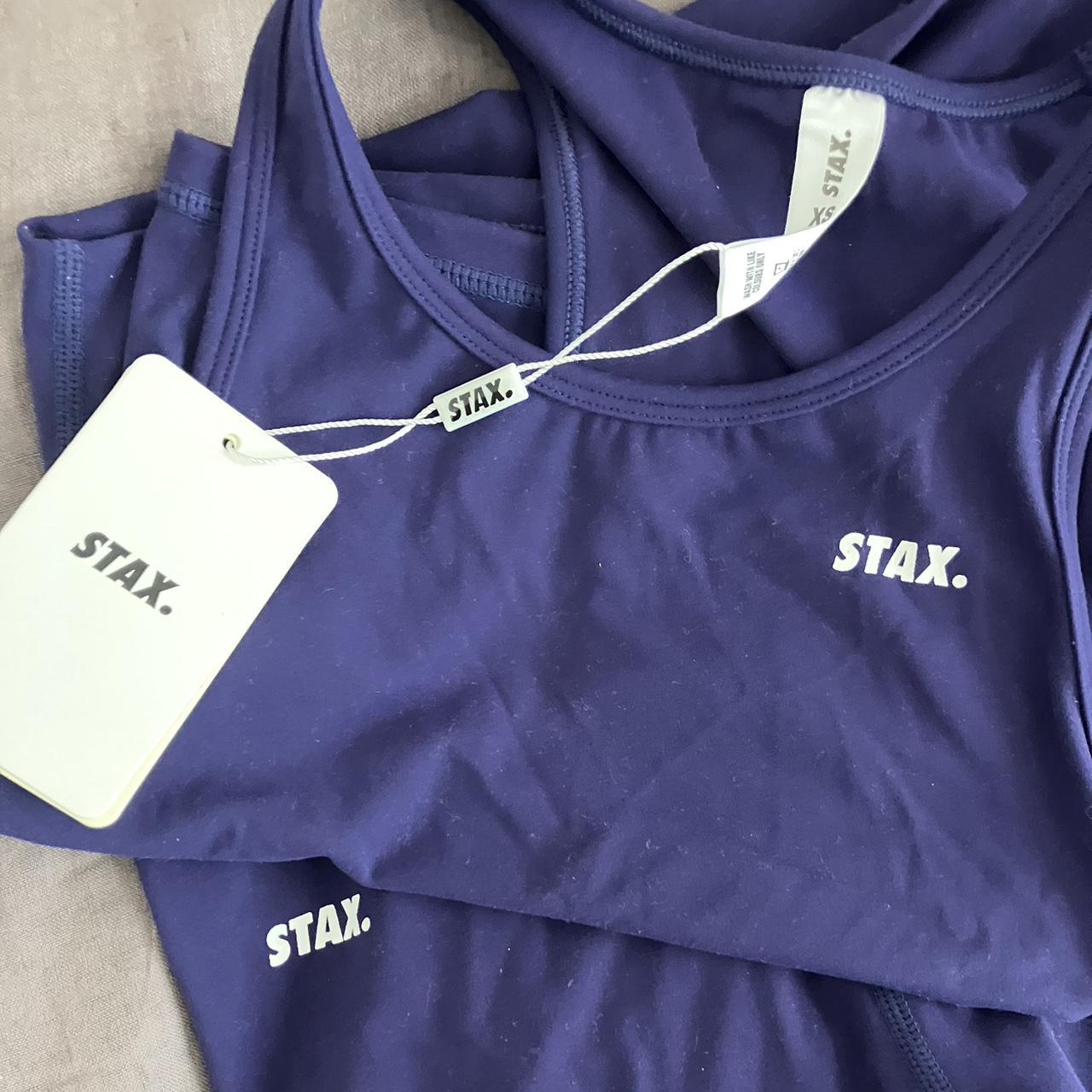 STAX NANDEX Royal Navy set. Cropped tank unworn... - Depop