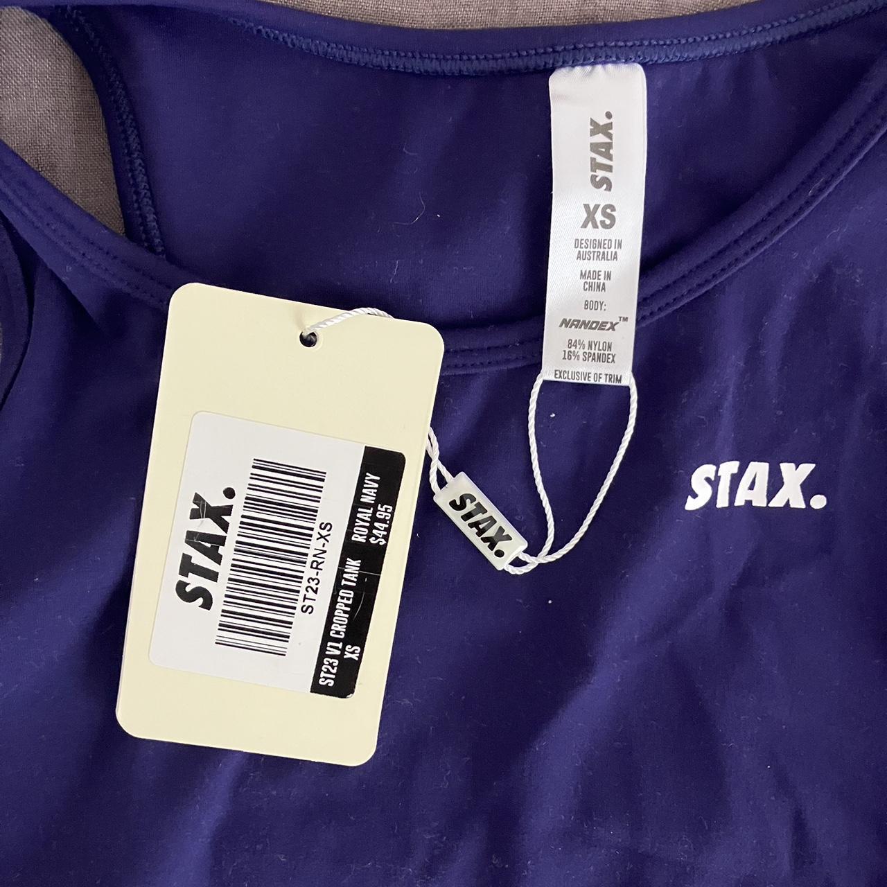 STAX NANDEX Royal Navy set. Cropped tank unworn... - Depop