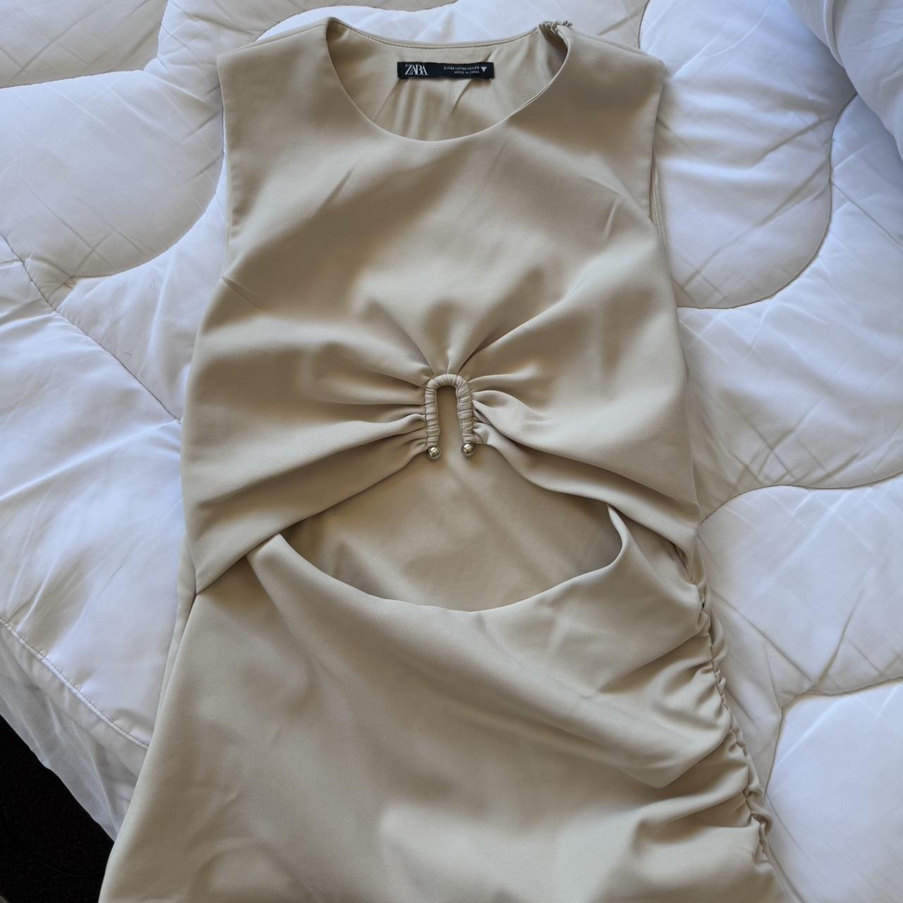 Zara bull ring cut out top. Size M. Never worn only... - Depop