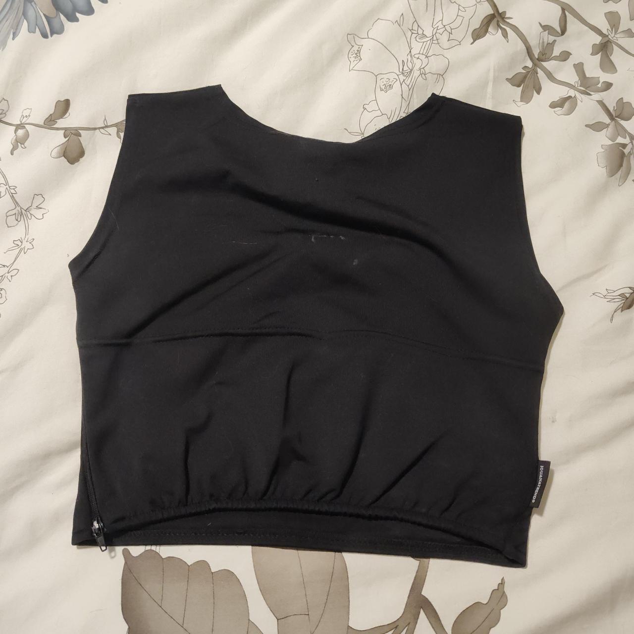Black size small iguana trend chest binder! This is... - Depop