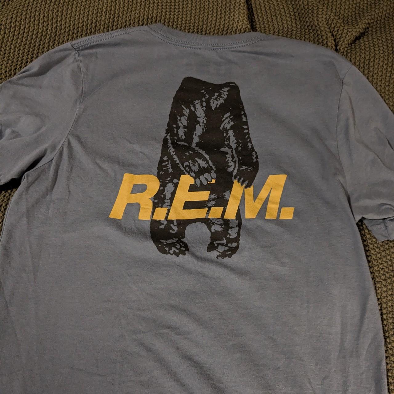 REM R.E.M. with love comes strange currencies shirt,... - Depop