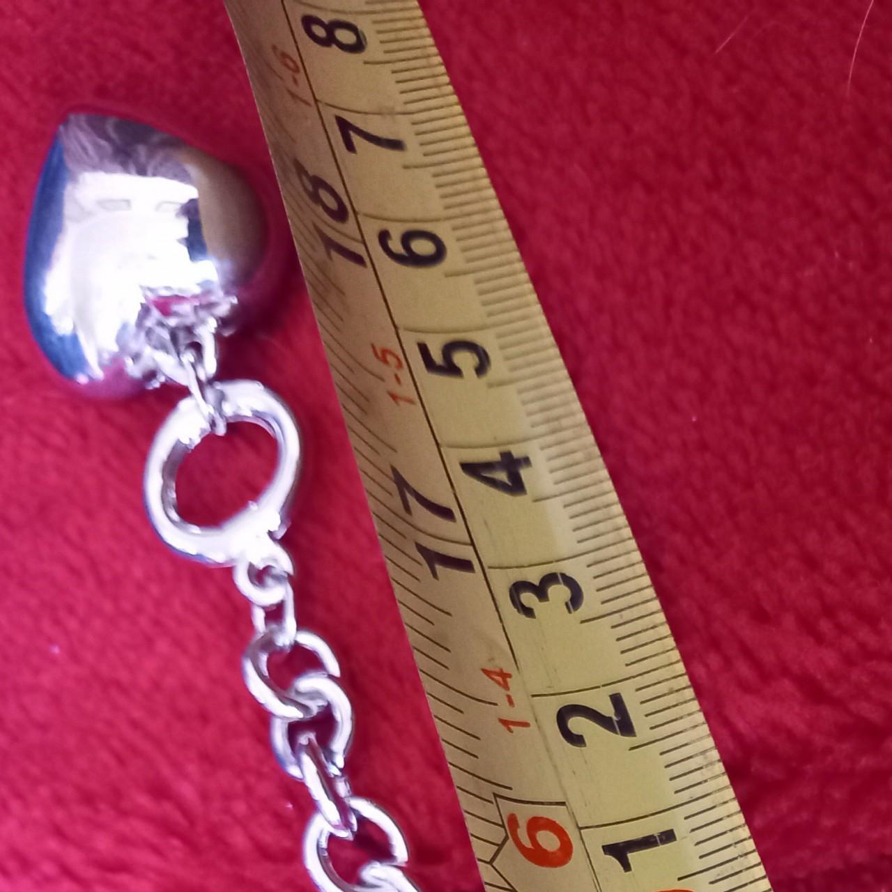 Chunky easy front fasten Steel Heart... - Depop