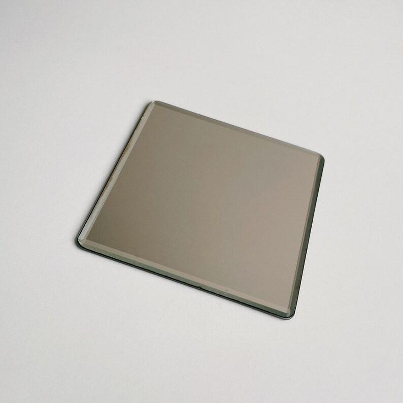 Vintage 1960s Square Hand Mirror 3" Vanity Cosmetic... - Depop