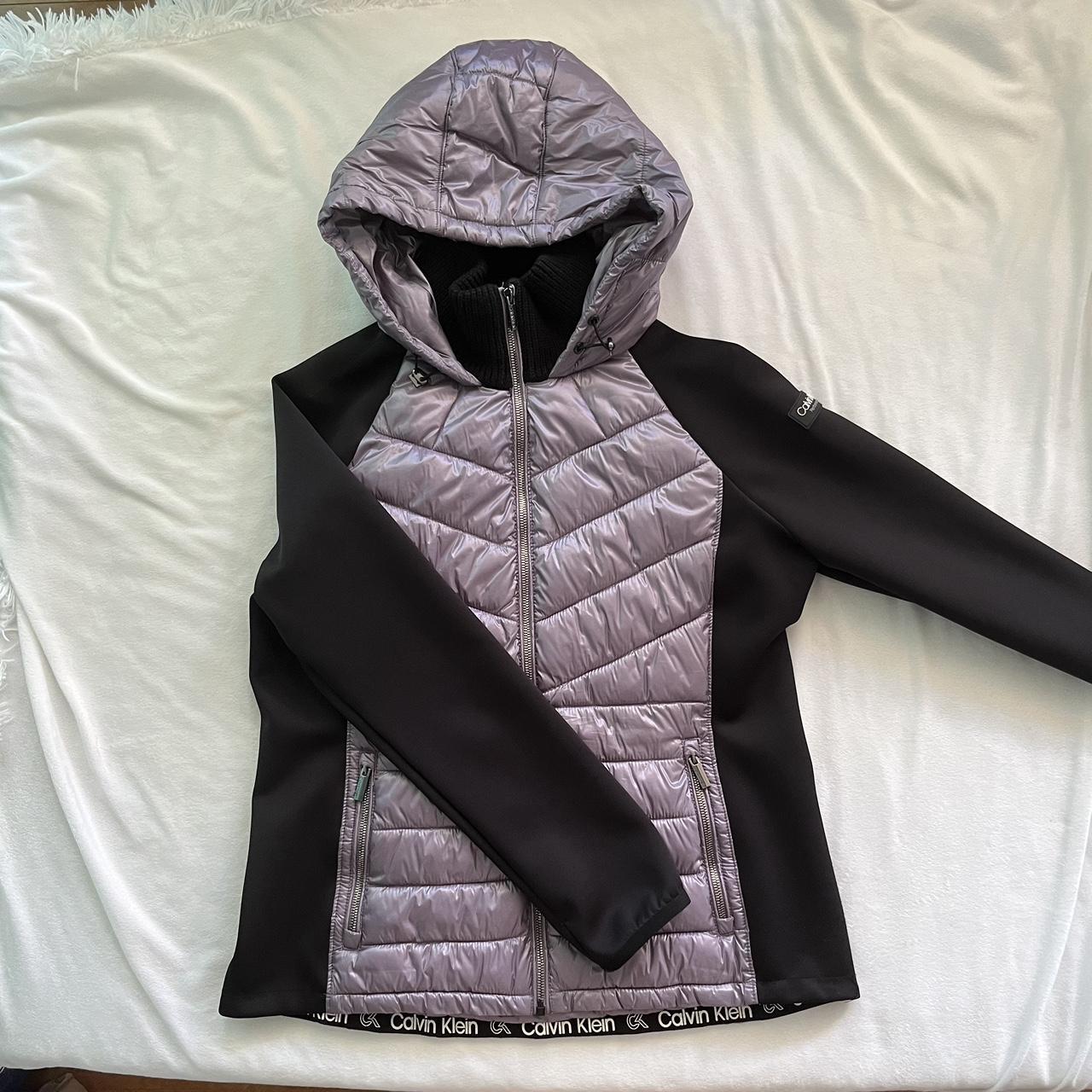 Calvin Klein performance jacket 💜 ~size large ... - Depop