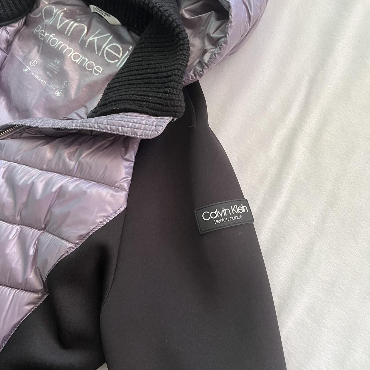 Calvin Klein performance jacket 💜 ~size large ... - Depop
