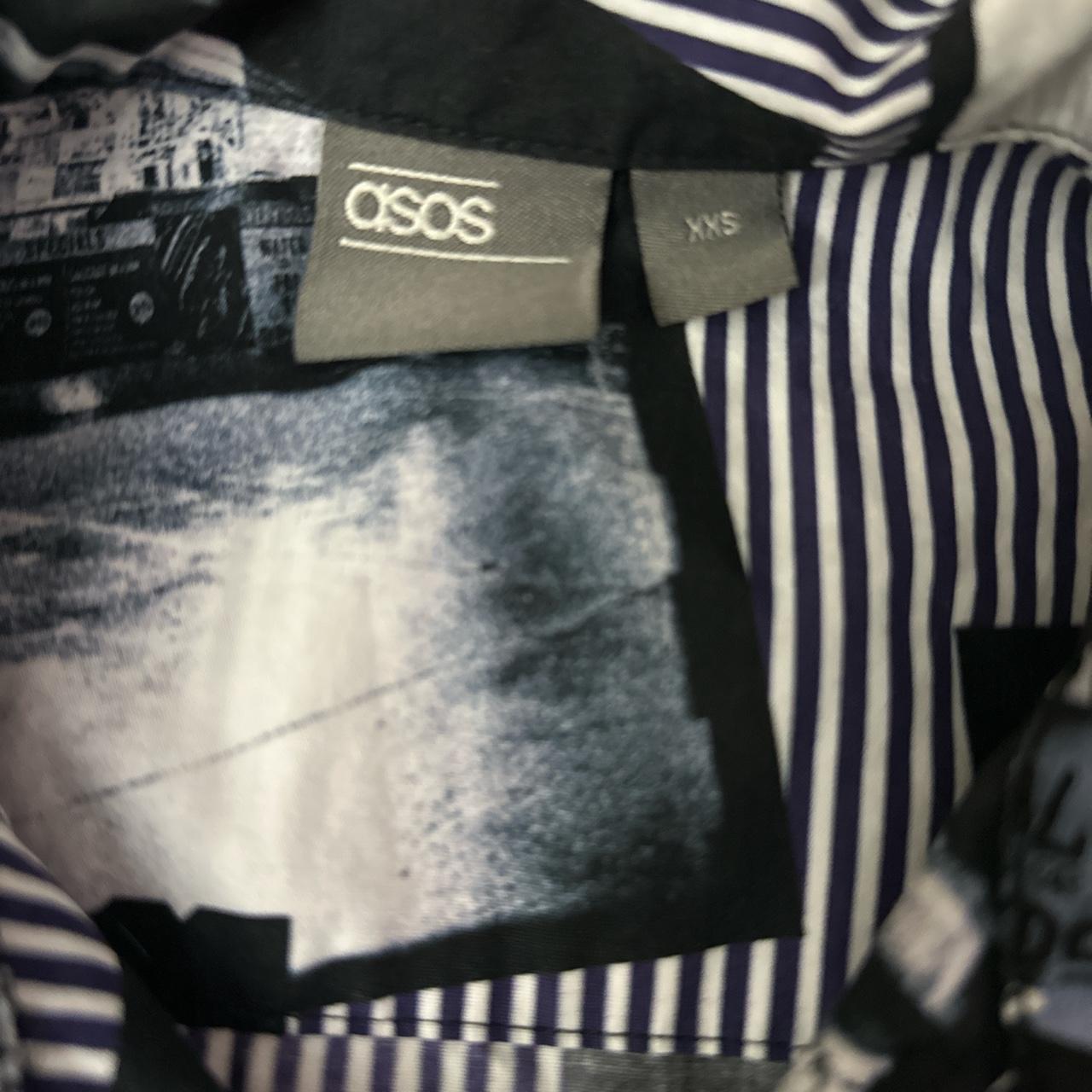 ASOS Men's Graphic Japan Button up in a size XXS.... - Depop