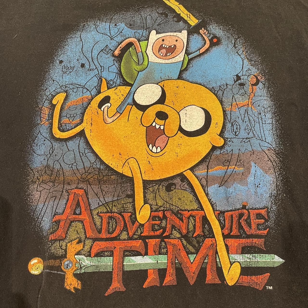 Adventure Time Tee ‘American Thrift’ SIZE:... - Depop
