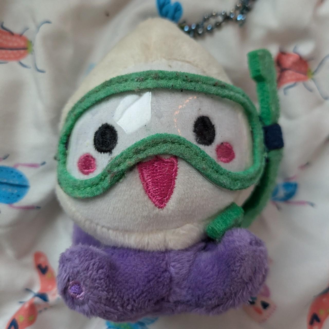 overwatch pachimari snorkelmari plush keychain... | Depop