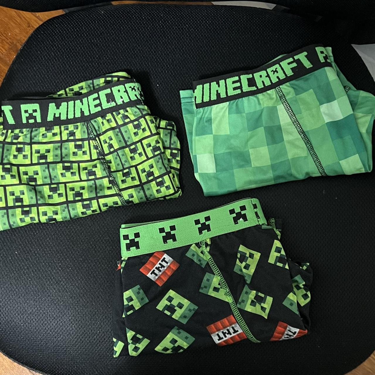 minecraft boxers EACH FOR $6 & have not... - Depop
