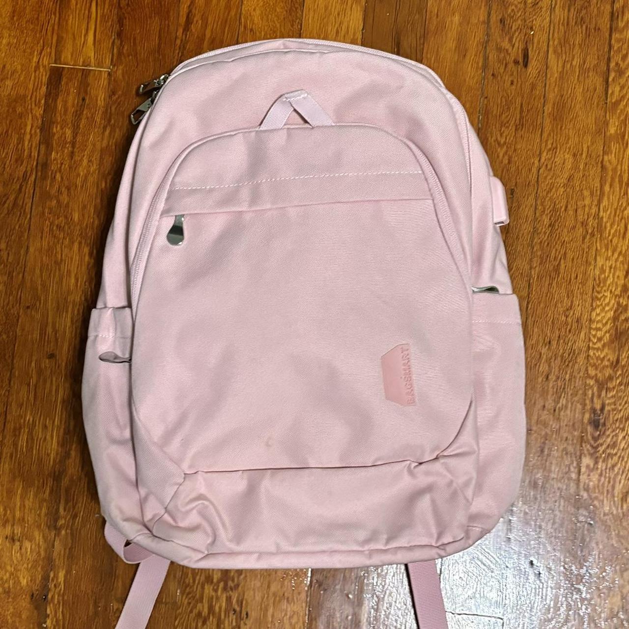 amazon pink bagsmart backpack 15.6 in no... - Depop